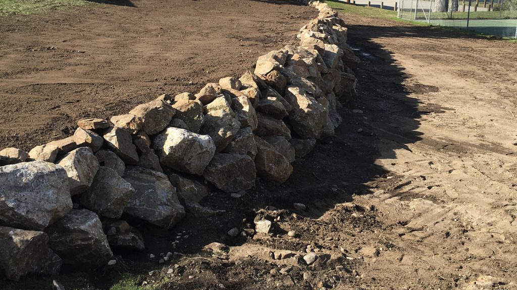 Retaining Wall – Boundary Excavating